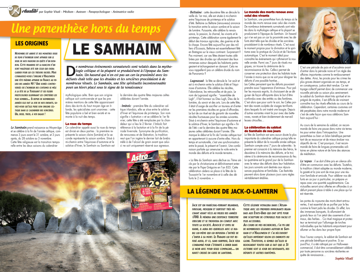 Samhain Origines Celtiques Et Lien Avec Halloween Fête Païenne Et