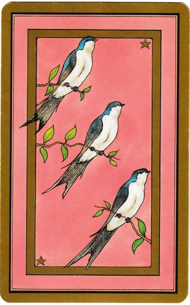 Tarot Persan de Madame Indira : la carte Les Hirondelles, signification et interprétation ...
